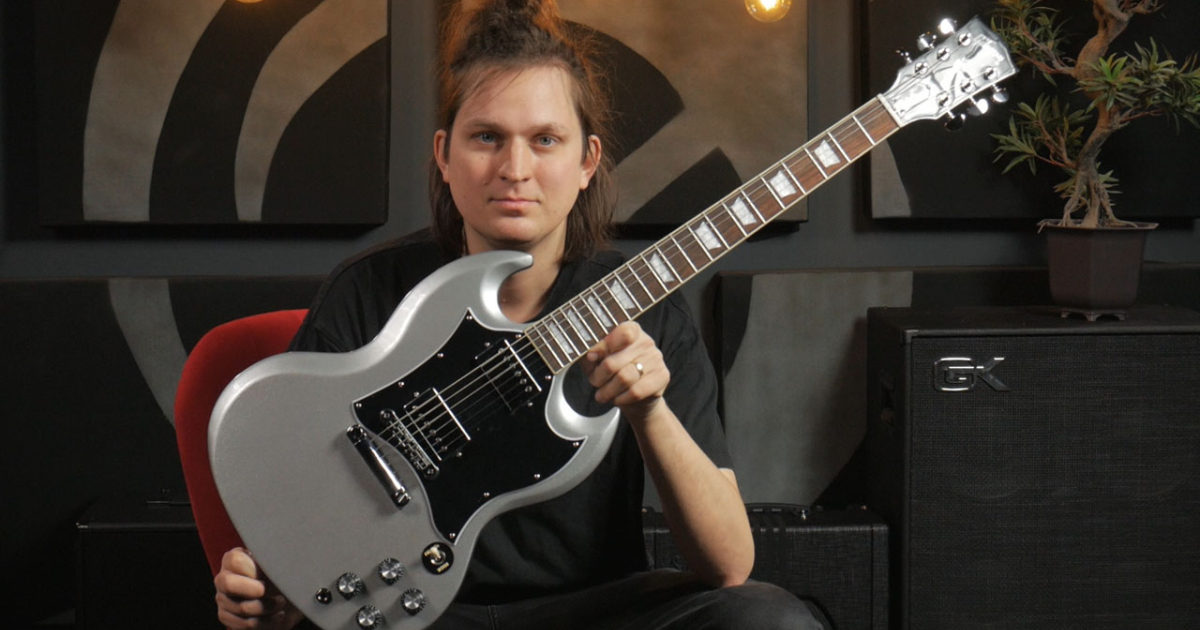 Hodně Rychlá Recenze: Gibson SG Standard Silver Mist | frontman.cz
