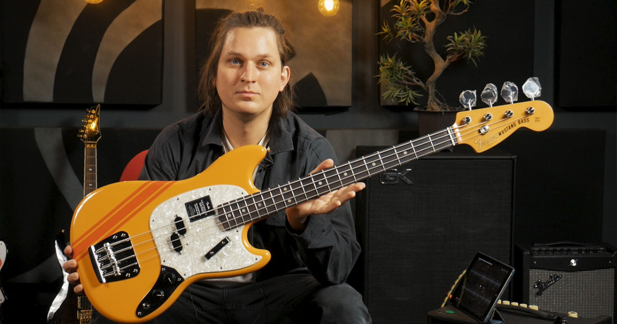Hodně Rychlá Recenze: Fender Vintera II 70s Mustang Bass, Rosewood ...