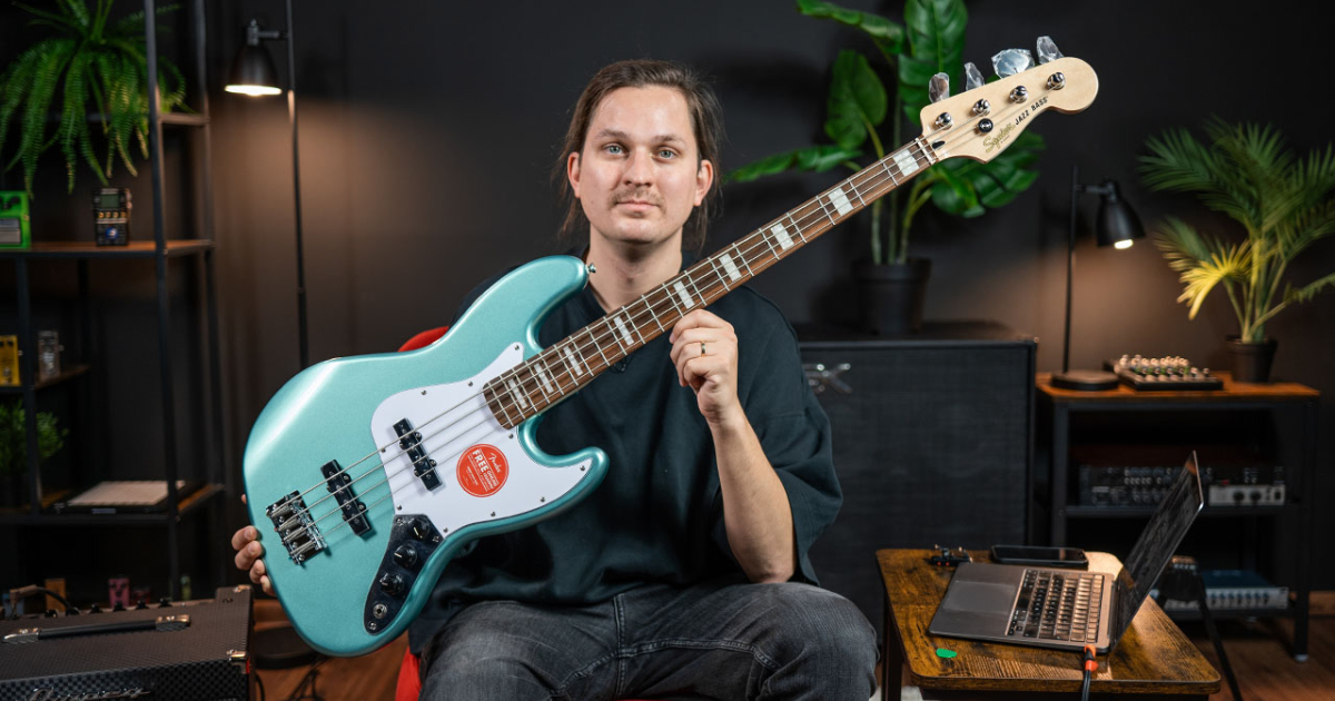 Hodně Rychlá Recenze: Fender Squier Affinity Active Jazz Bass | frontman.cz