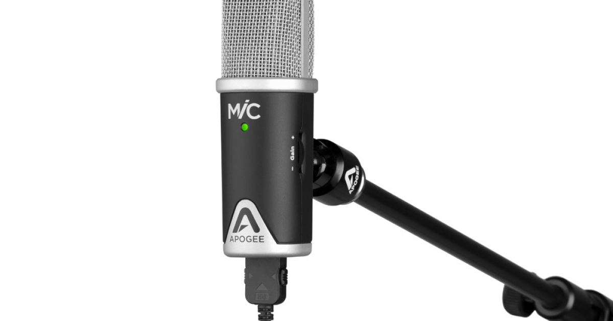 Apogee MiC 96k: kondenzátorový USB mikrofon pro Mac i Windows | frontman.cz