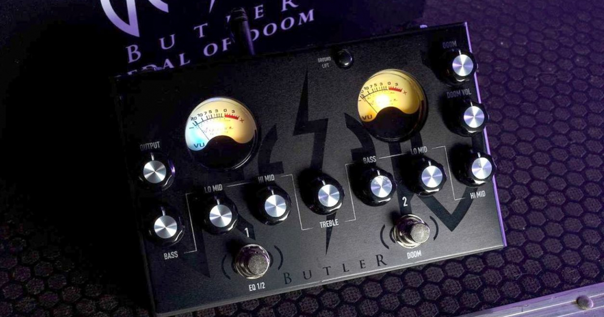Basový preamp Ashdown Geezer Butler Pedal of Doom | frontman.cz