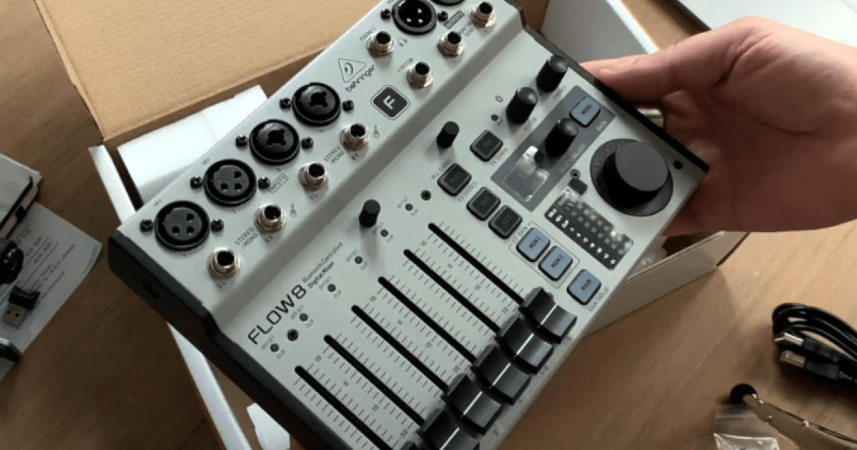 Digitální mixer Behringer Flow 8 | frontman.cz