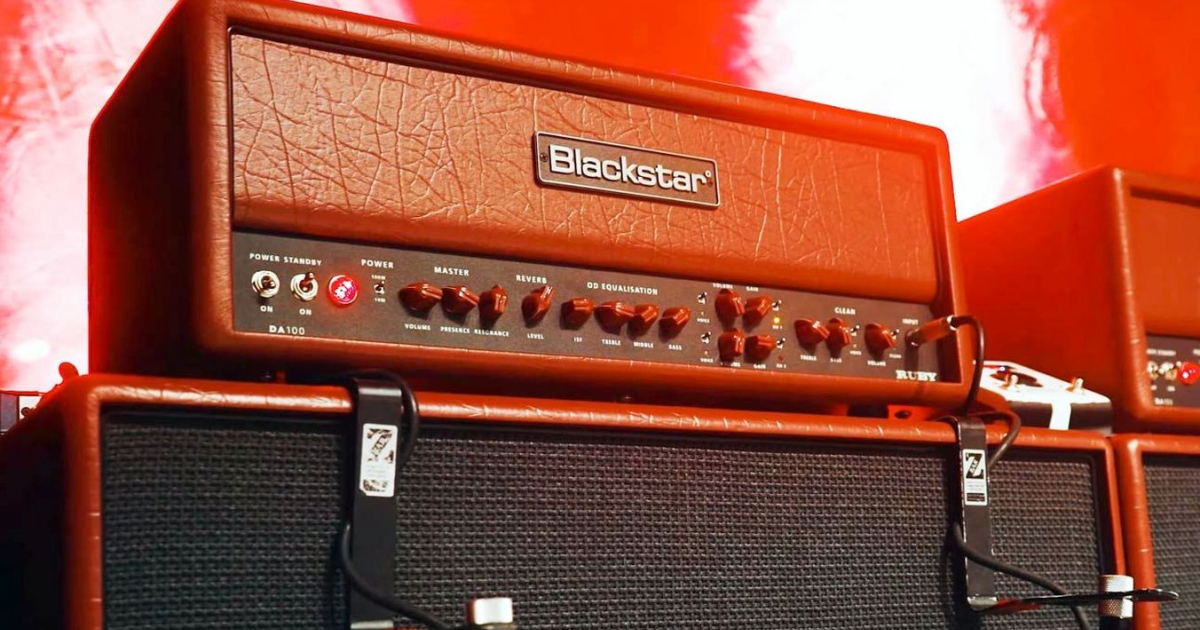 Blackstar DA100 Ruby: signovaný aparát Douga Aldriche | frontman.cz