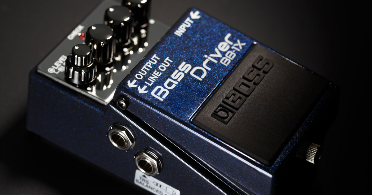 Basový drive s DI boxem: Boss BB-1X Bass Driver | frontman.cz