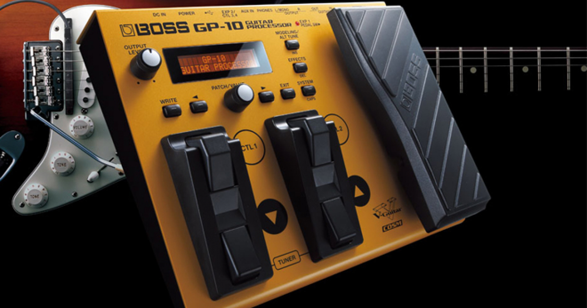 Boss GP-10: kříženec multiefektu a syntezátoru | frontman.cz