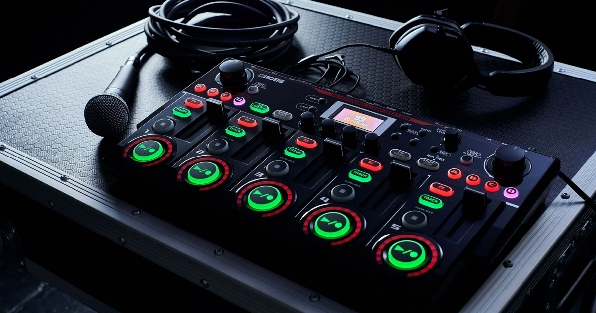 Desktopový looper Boss RC-505mkII | frontman.cz