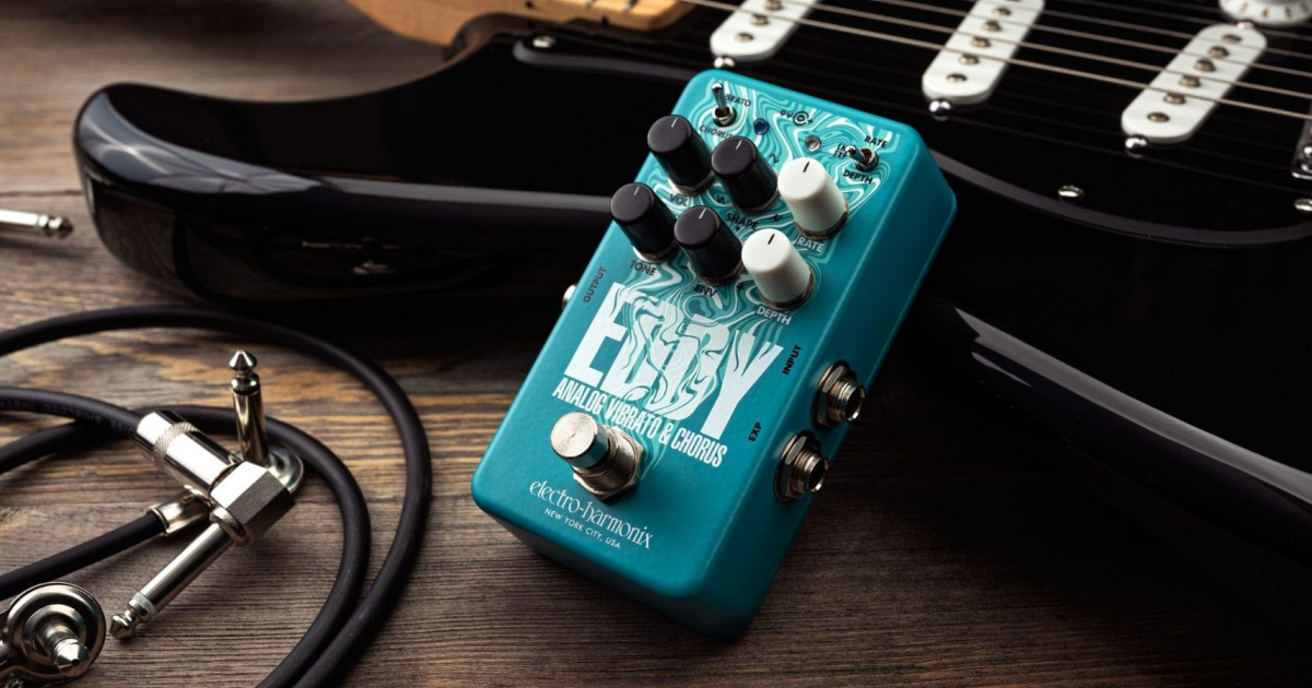 Analogový vibrato/chorus EHX Eddy | frontman.cz