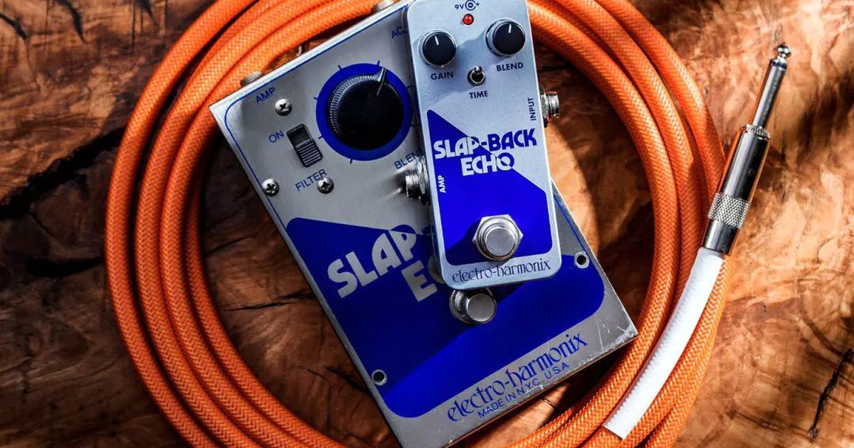 EHX Slap-Back Echo: reissue verze raritního pedálu | frontman.cz