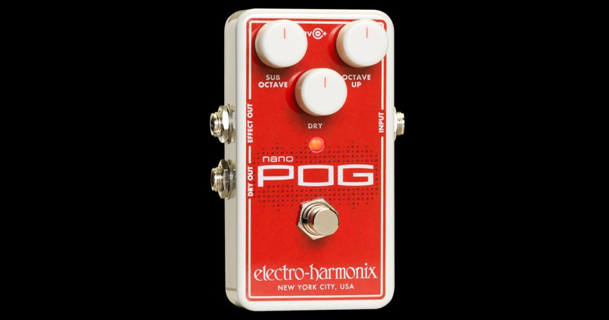 Polyfonní octaver EHX Nano POG | frontman.cz