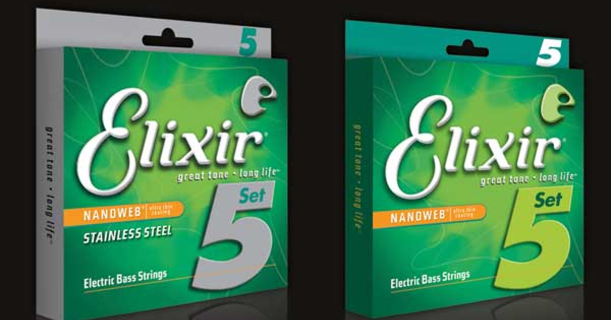 Nové sady basových strun Elixir Nanoweb | frontman.cz