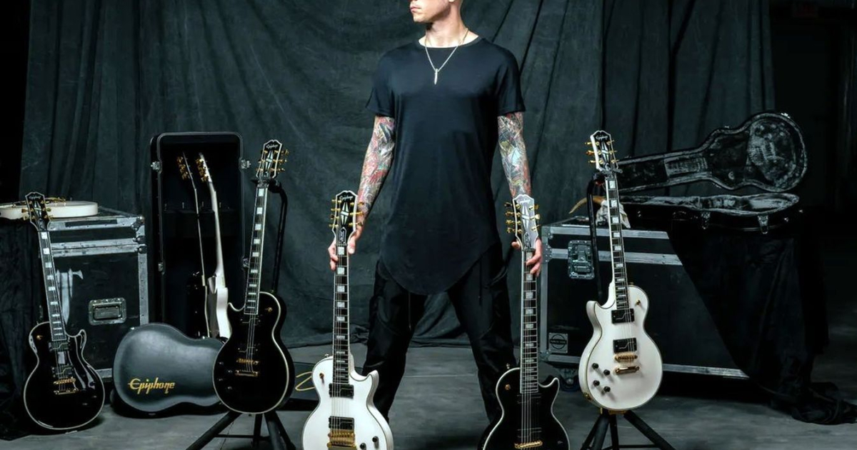 Sedmistrunný Epiphone MKH Origins Les Paul Custom 2022 | frontman.cz