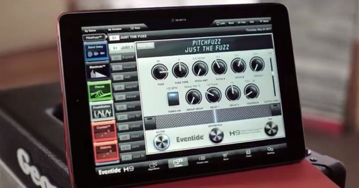 Algoritmus PitchFuzz pro multiefekty Eventide H9 | frontman.cz