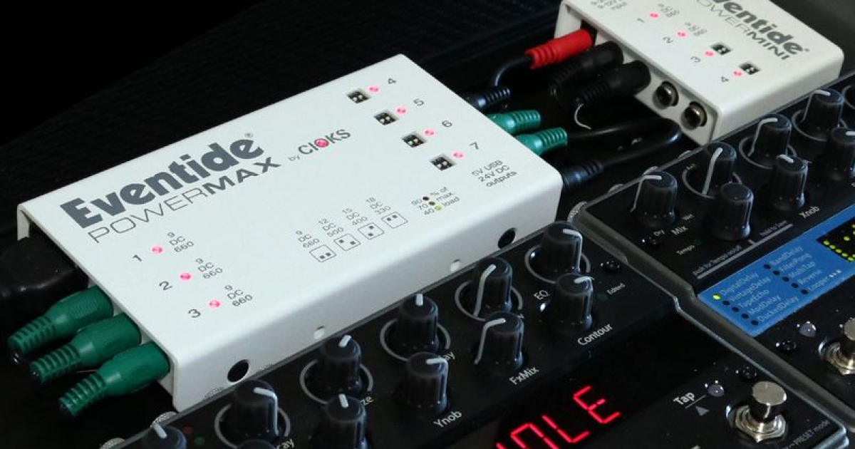Trojice efektových napaječů Eventide řady Power Mini a Max | frontman.cz