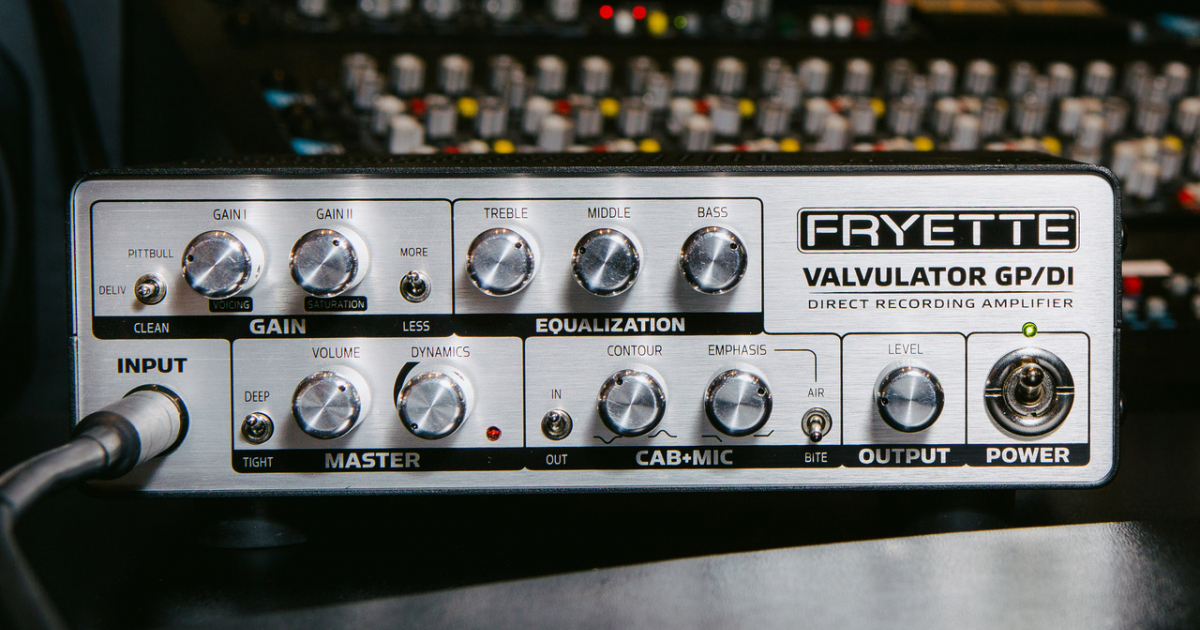 Fryette Valvulator GP/DI Direct Recording Amp | frontman.cz