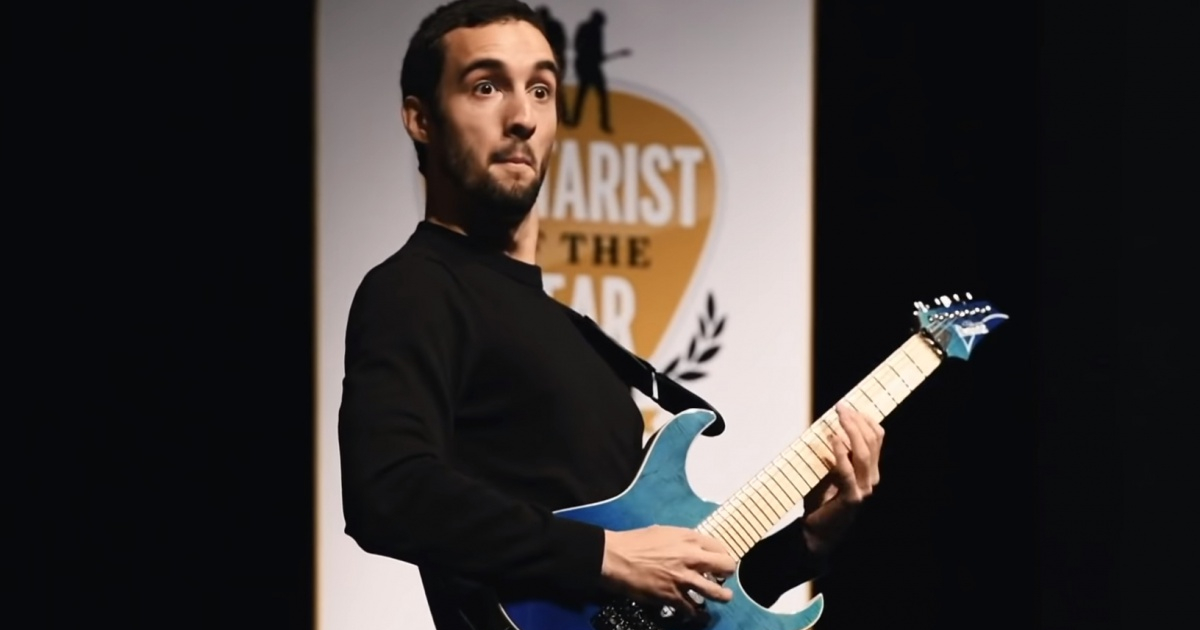 Kytarista roku 2018 Gabriel Cyr v akci | frontman.cz