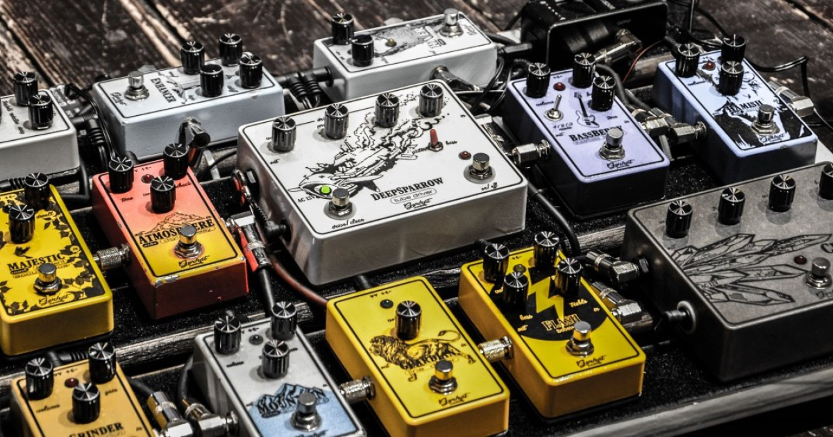 Gerhat Pedals: Efekt má obohatiť výrazový prejav hudobníka | frontman.cz