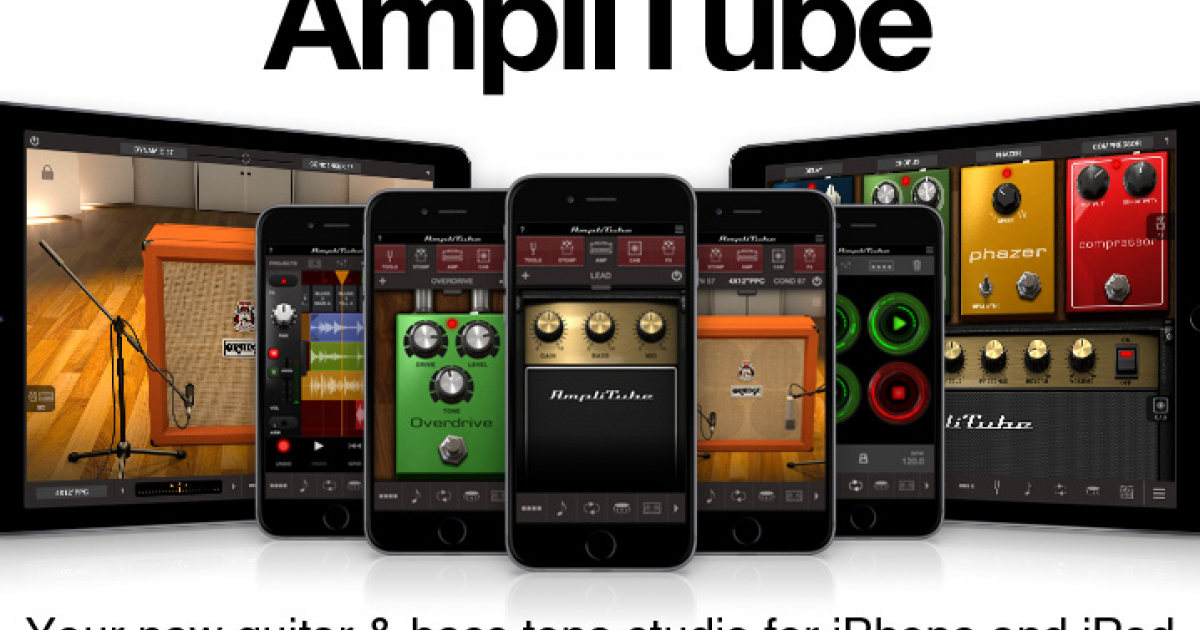 Plná verze AmpliTube pro iPhone a iPad zdarma? | frontman.cz