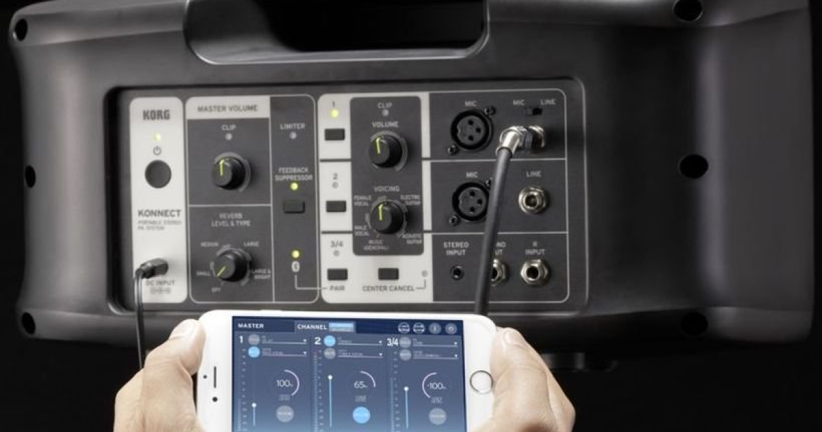 Multifunkční PA system Korg Konnect | frontman.cz