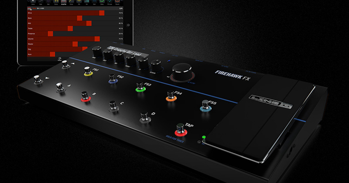 Firehawk FX: nová generace multiefektu od Line6 | frontman.cz