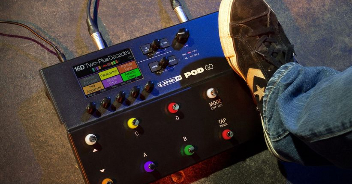 Preamp/multiefekt Line 6 POD Go | frontman.cz