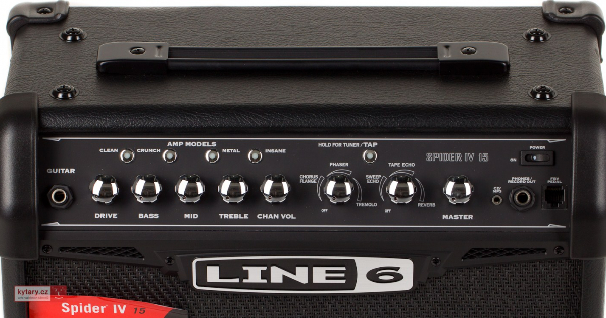 Line 6 Spider IV 15W: silné domácí kafe! | frontman.cz
