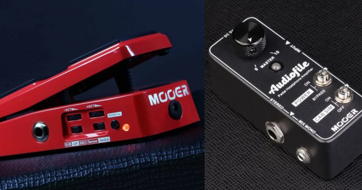 Efekty Mooer Audiofile a Pitch Step | frontman.cz