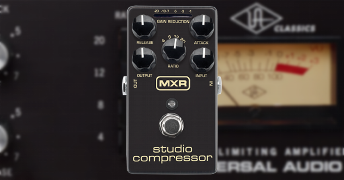 MXR M76 Studio Compressor s funkcí CHT | frontman.cz