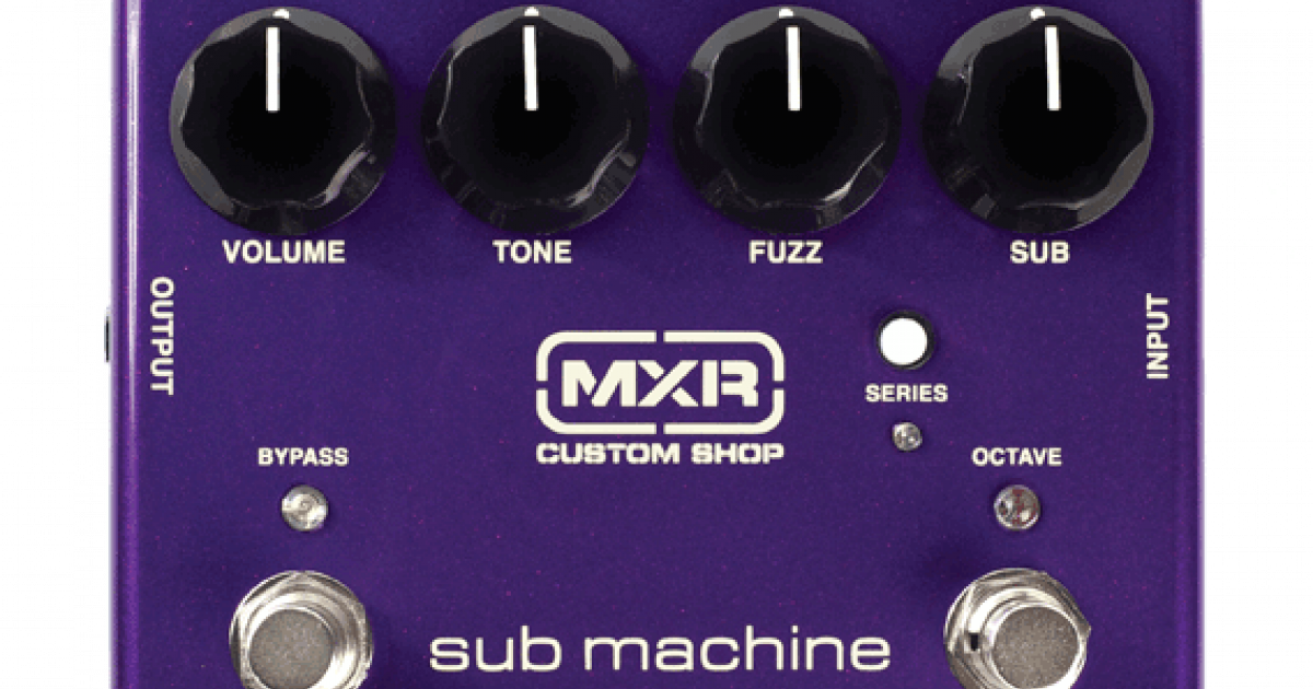 MXR Custom Shop Sub Machine Octave Fuzz: návrat do sedmdesátek ...