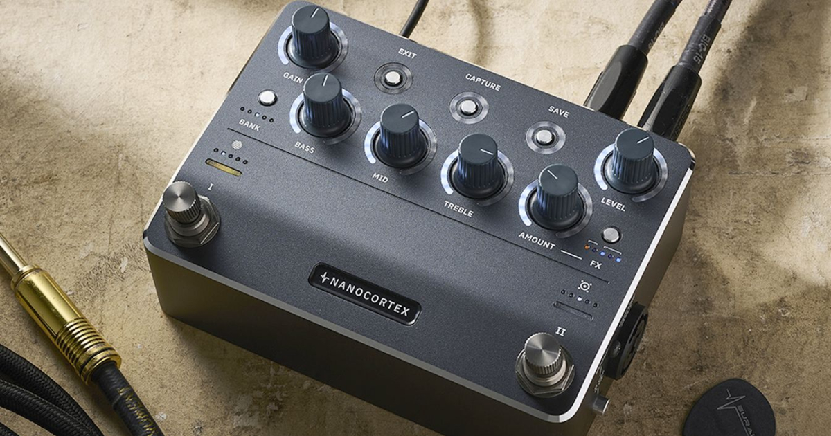 Kompaktní procesor Neural DSP Nano Cortex | frontman.cz