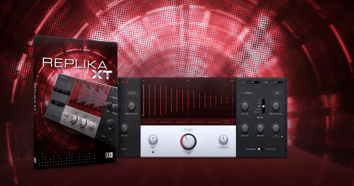 Efektový plug-in Native Instruments Replika XT | frontman.cz