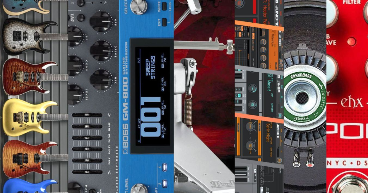 NOVÝ GEAR 33/23: EHX opět zmenšil oktaver POG, Boss nabízí syntezátor ...