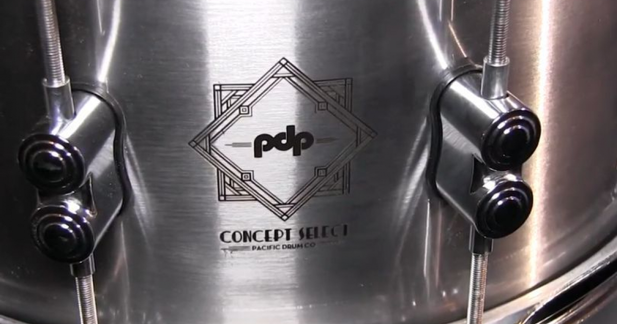 Trojice kovových bubínků PDP Concept Select | frontman.cz