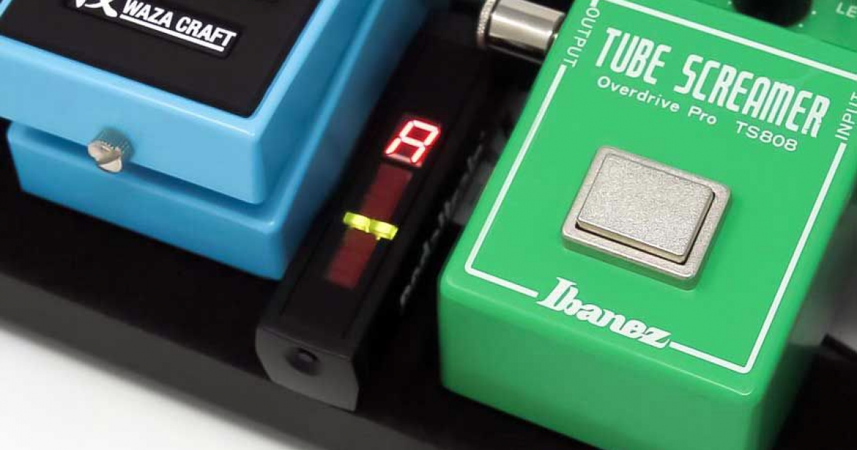Pedaltrain SST: mikro tuner do pedalboardu | frontman.cz