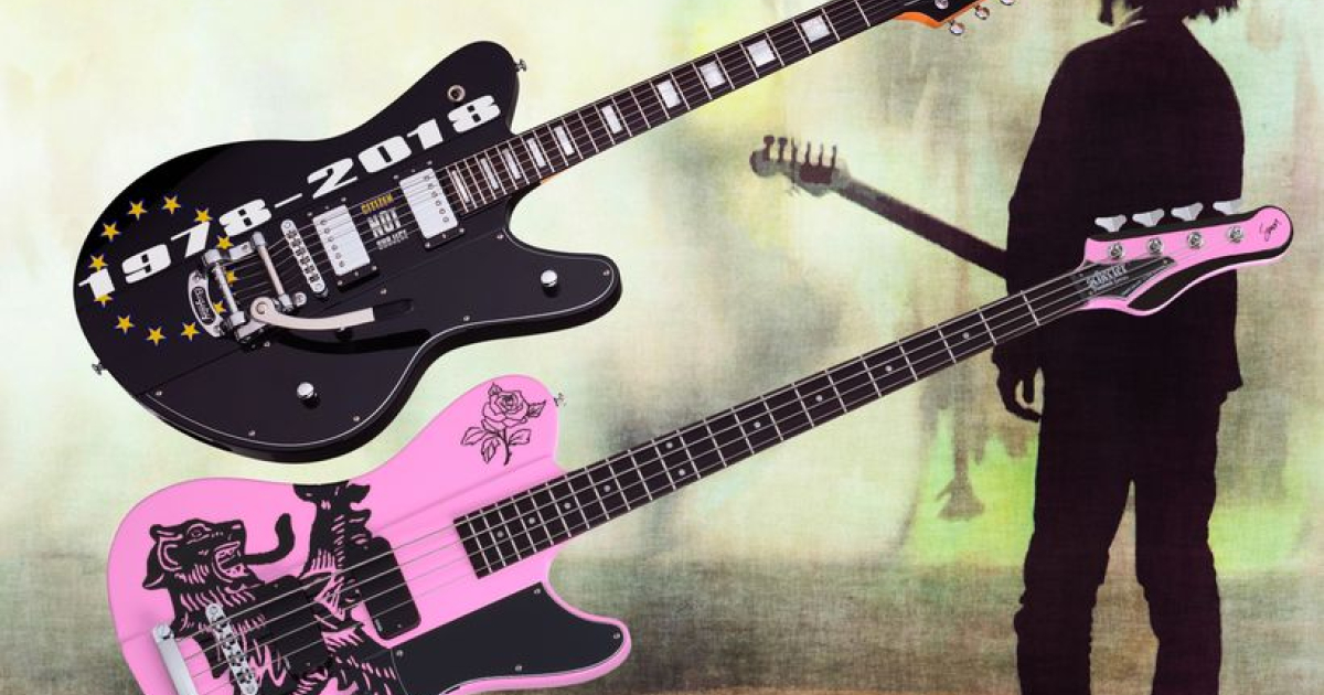 Signované modely Schecter kytaristy a basáka z The Cure | frontman.cz