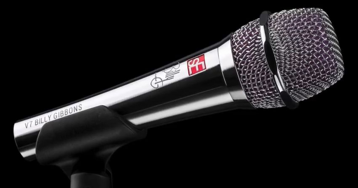 Dynamický mikrofon sE Electronics V7 Billy Gibbons | frontman.cz
