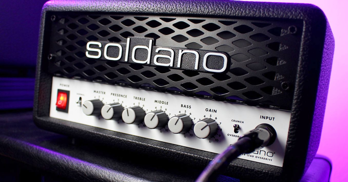 Tranzistorový aparát Soldano SLO Mini | frontman.cz