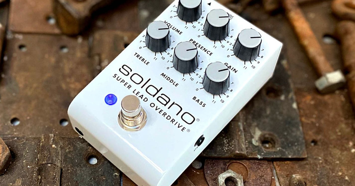 Soldano SLO Pedal: ikonický sound aparátu SLO-100 | frontman.cz
