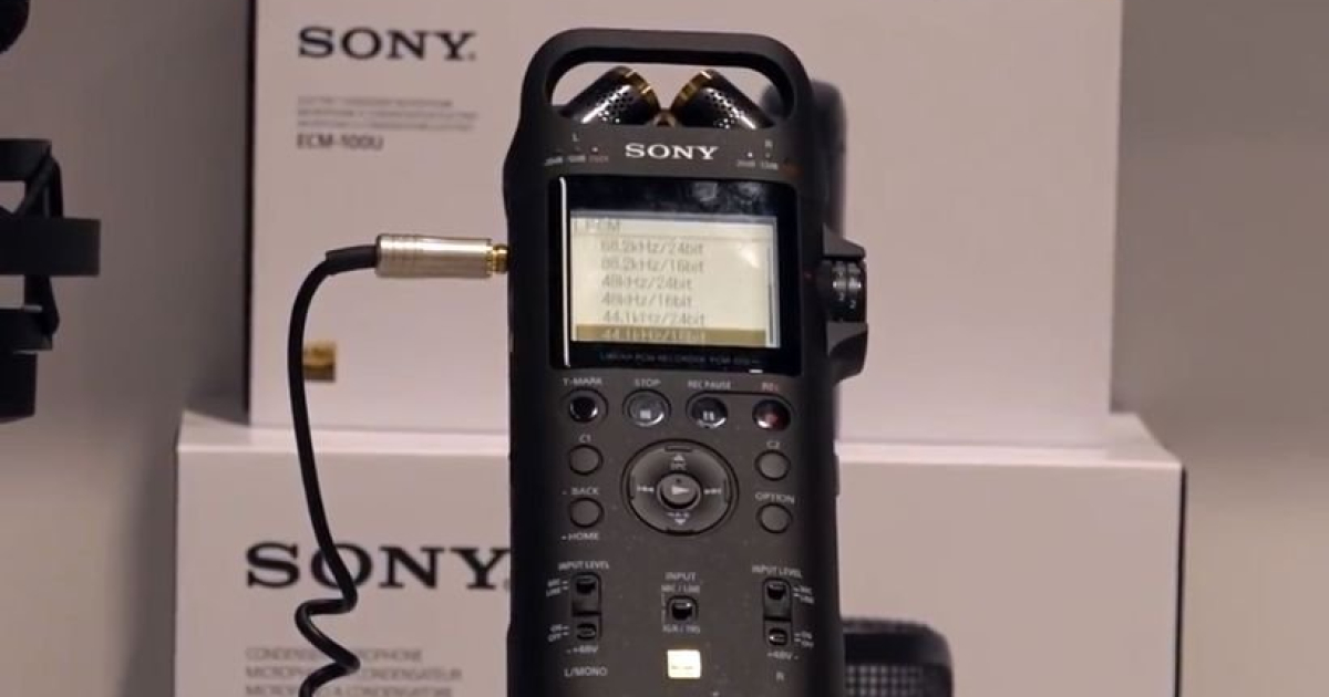 Mobilní rekorder Sony PCM-D10 | frontman.cz