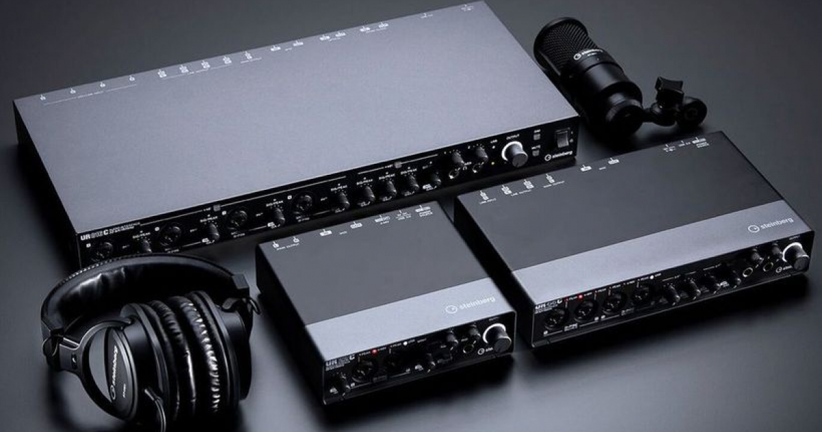 USB-C karty Steinberg z nové řady UR-C | frontman.cz