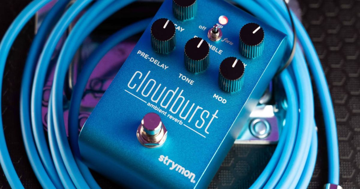 Ambientní reverb Strymon Cloudburst | frontman.cz