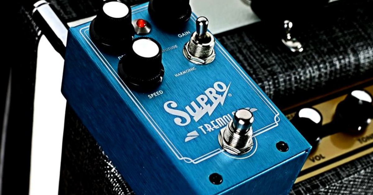Supro 1310: tremolo s lampovým charakterem | frontman.cz