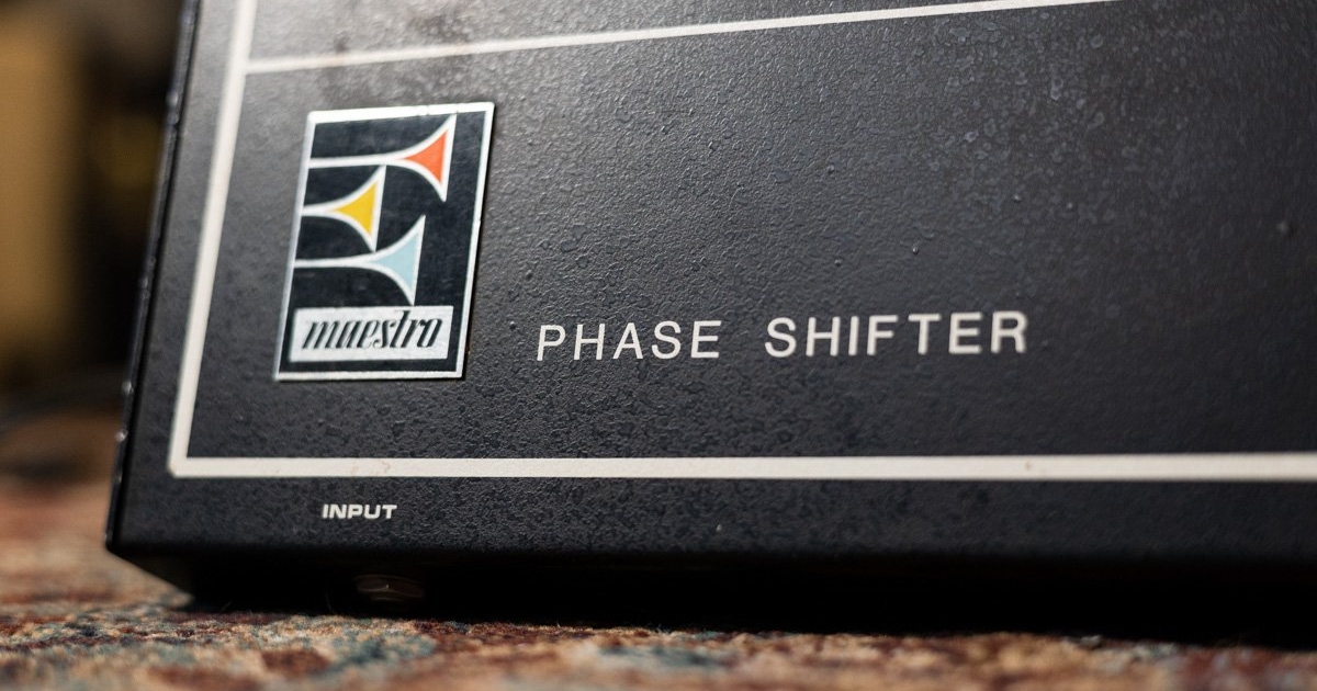 Průvodce kytarovými efekty #9: Phase Shifter | frontman.cz