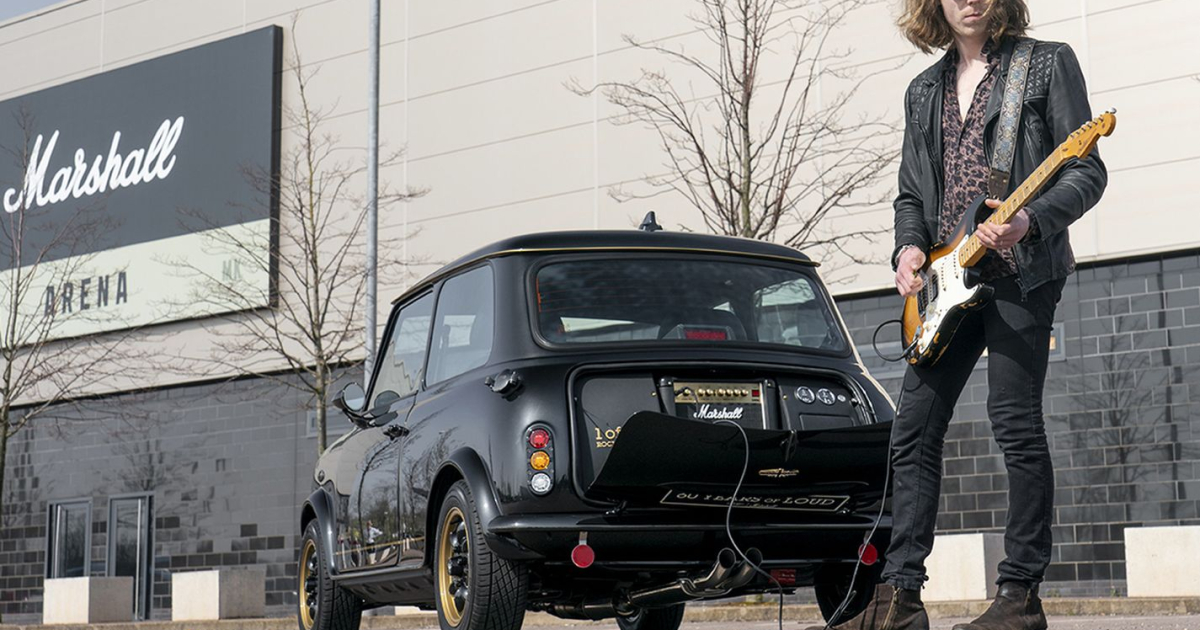 Mini Remastered Marshall Edition: stylový hatchback nejen pro kytaristy ...