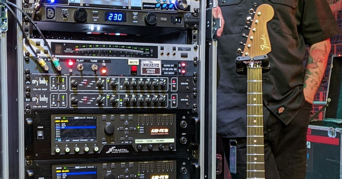Gear Tour: Dave Murray z Iron Maiden (2023) | frontman.cz