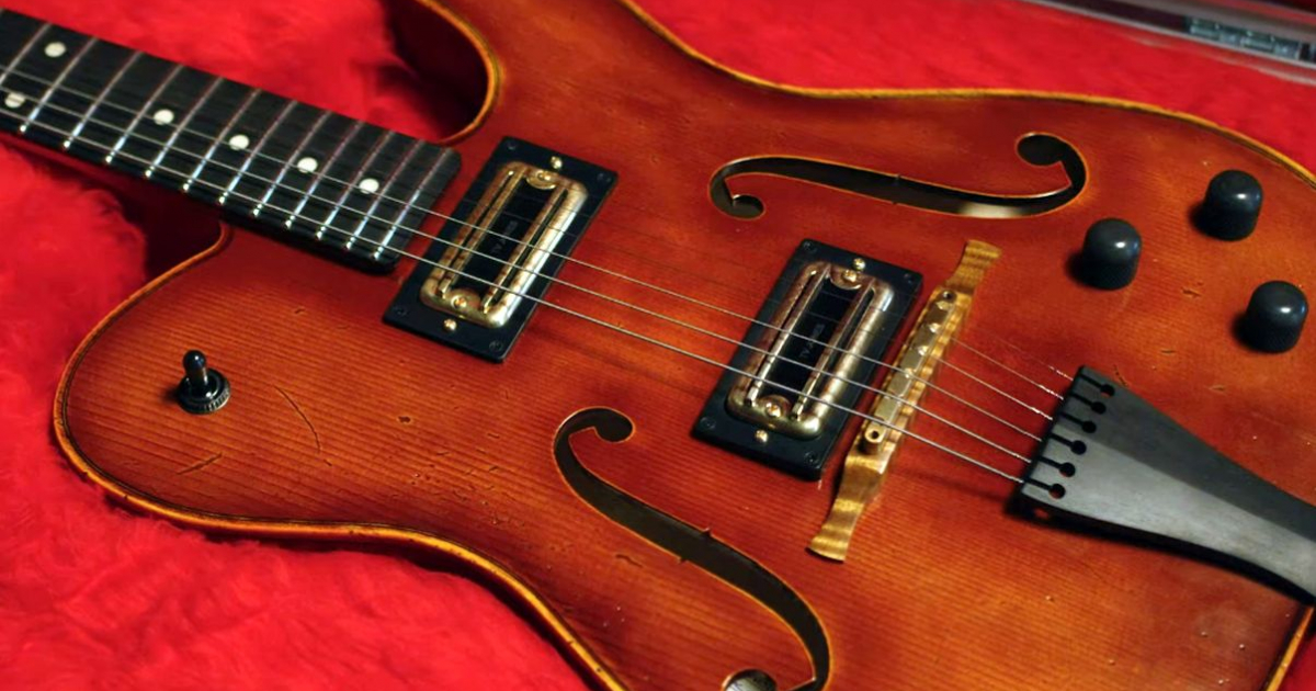 Jak se staví luxusní Fender Violinmaster Telecaster ve stylu ...