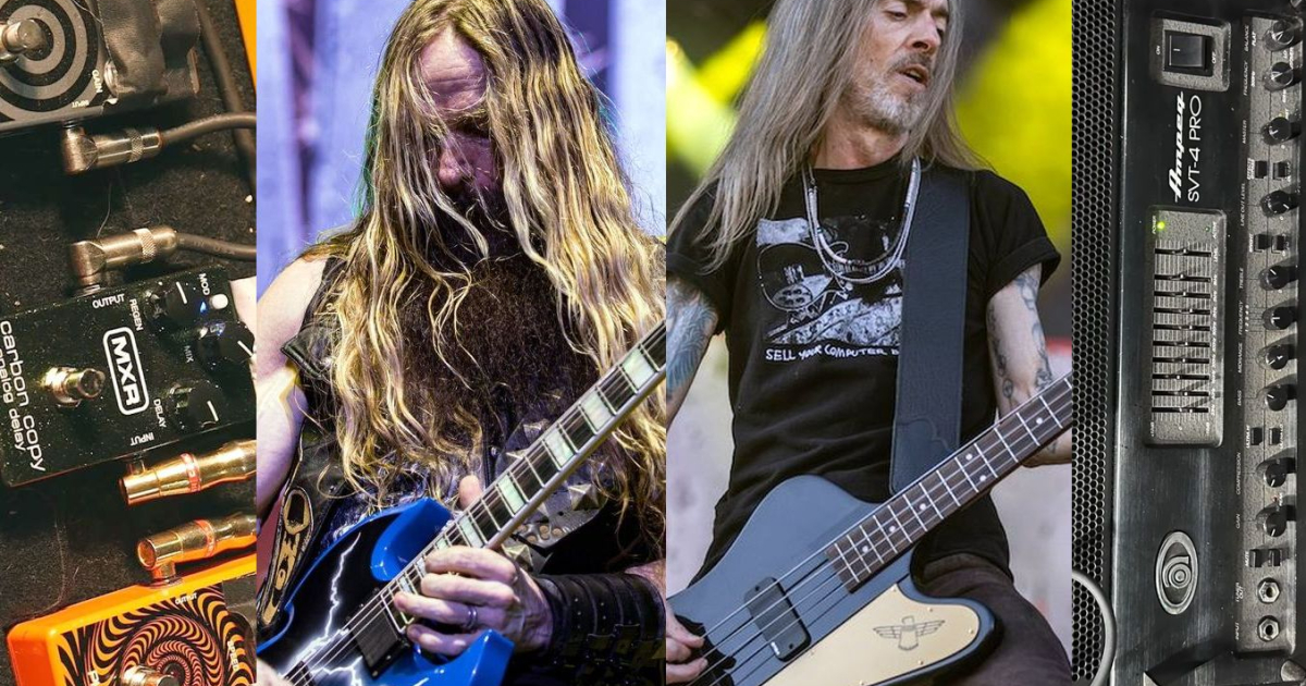 Gear Tour: Zakk Wylde a Rex Brown (Pantera, 2024) | frontman.cz