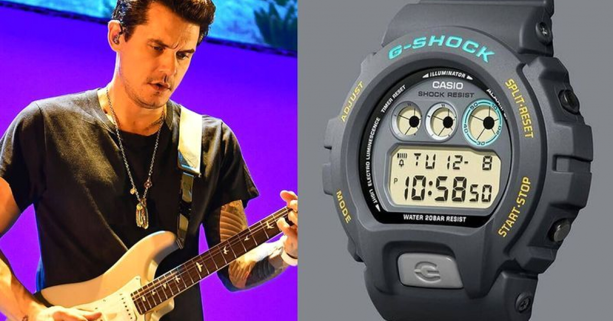 Casio G-Shock Ref. 6900: signované hodinky Johna Mayera | frontman.cz