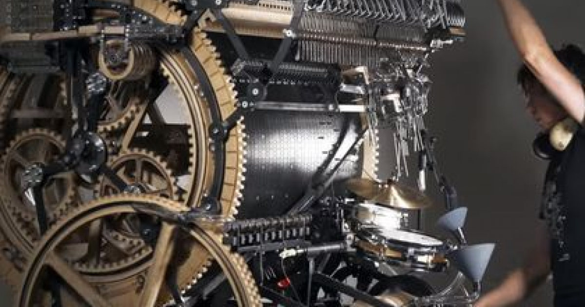 Mechanický groovebox Marble Machine X | frontman.cz