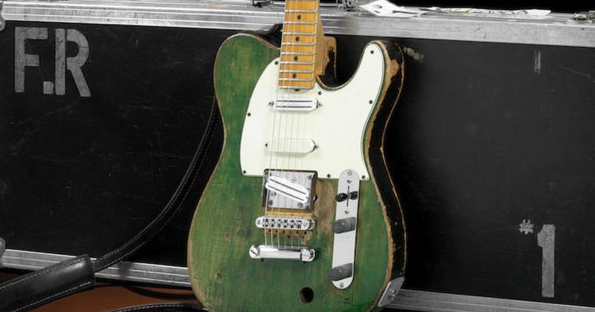 Telecaster kytaristy ze Status Quo míří do aukce | frontman.cz