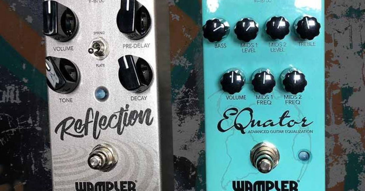 Wampler Reflection Reverb a ekvalizer EQuator | frontman.cz